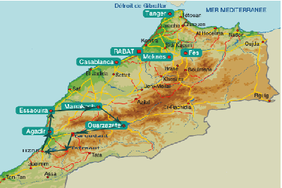 Circuit Agadir,Location 4x4 et minibus à Casablanca- Casablanca Minibus